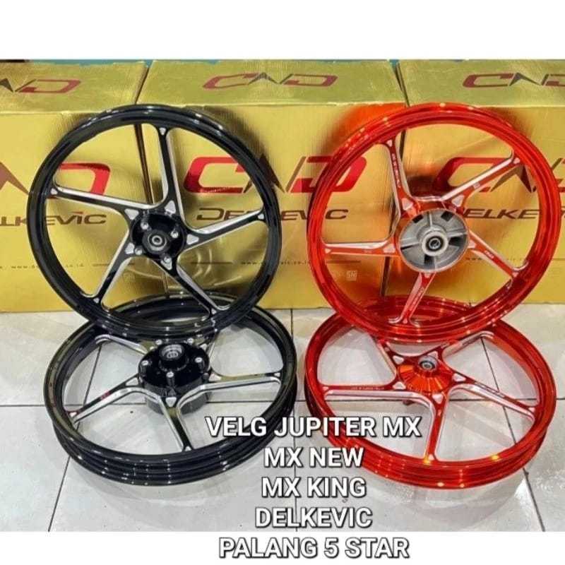 Jual Velg velek delkevic dnd motor jupiter Mx Old , Mx New, Mx king ...