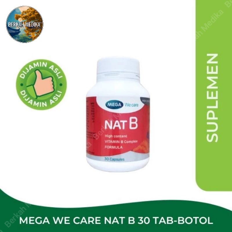 Jual MEGA WE CARE NAT B 30 Tablet | Shopee Indonesia