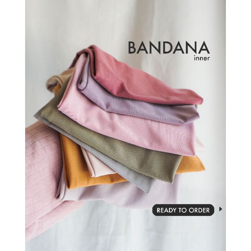 Jual BANDANA INNER HIJAB ALILA | New Color | Shopee Indonesia