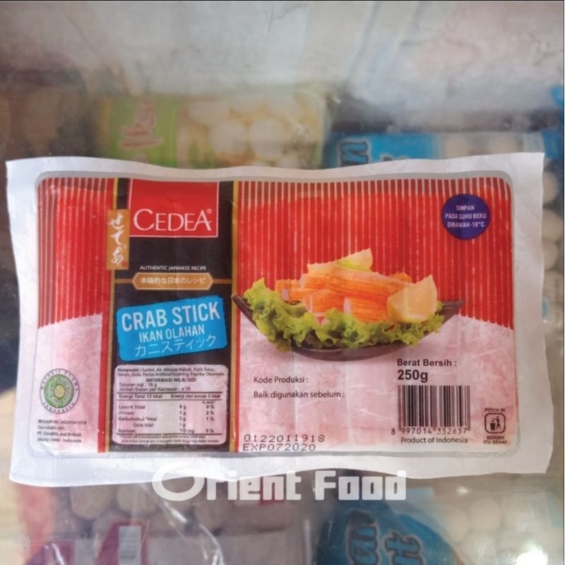 Jual Crab Stick Cedea 250gr | Shopee Indonesia