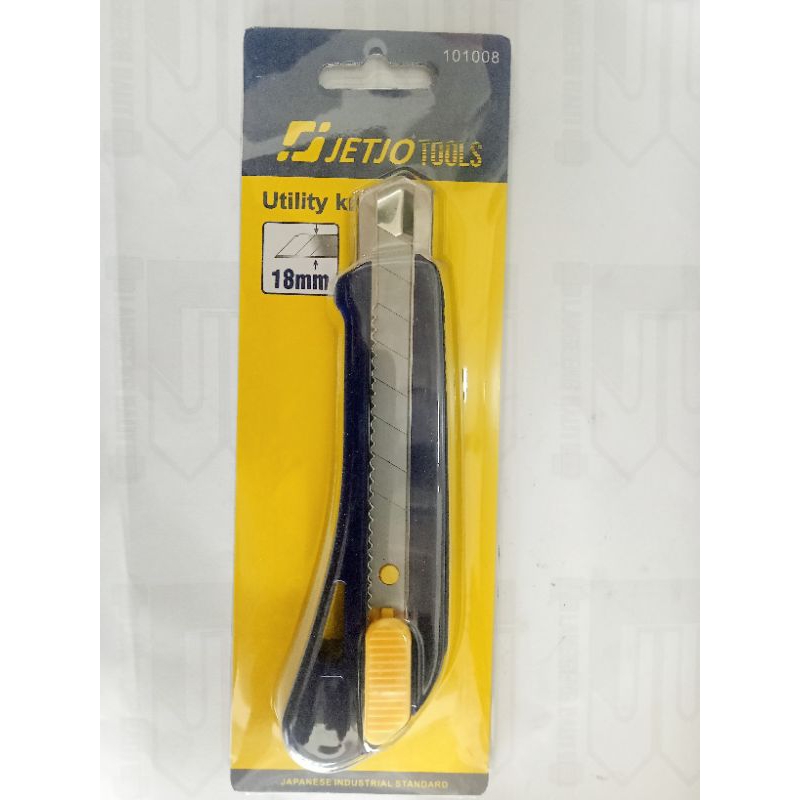 Jual JETJO / Lakoni Pro Pisau Cutter 18mm Model Auto Locking 101008 ...