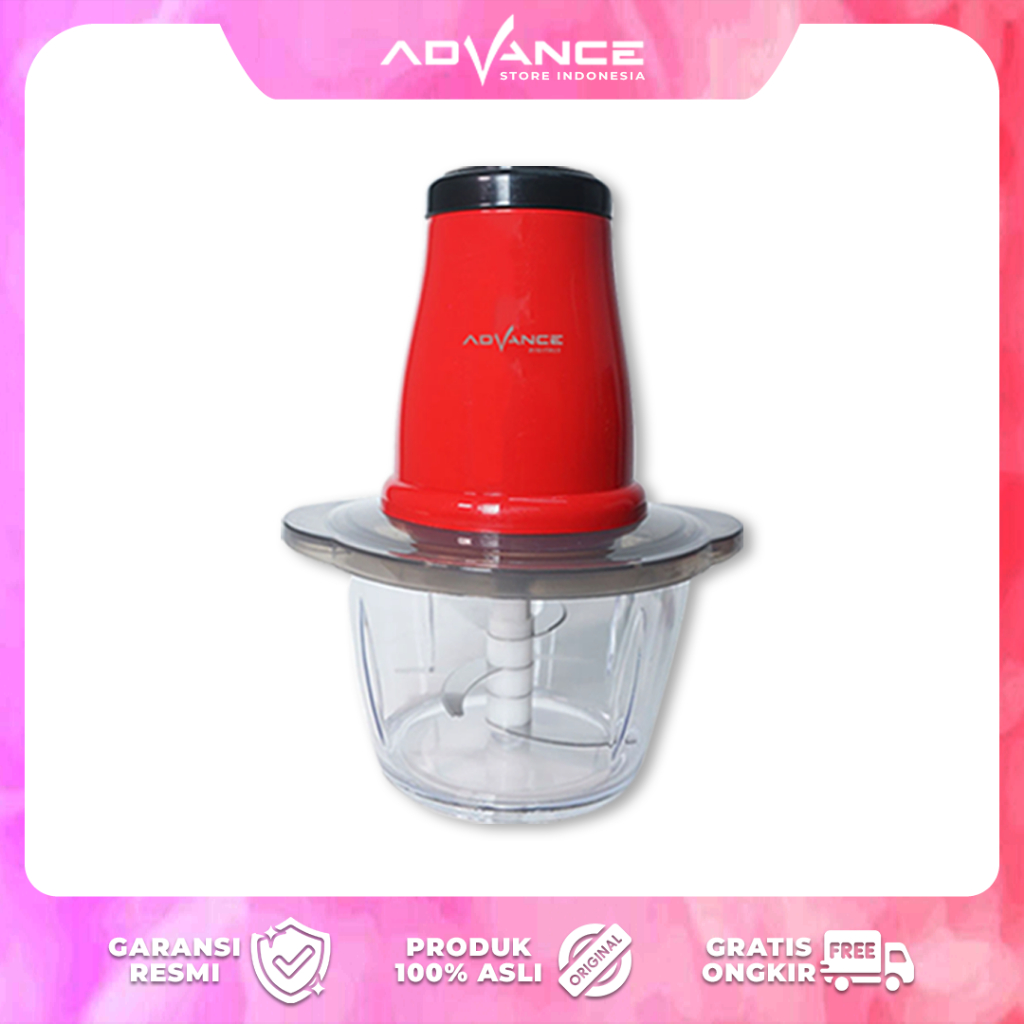 Jual ADVANCE CHP-12 Food Chopper Processor 1.2L Blender Bumbu Halus ...