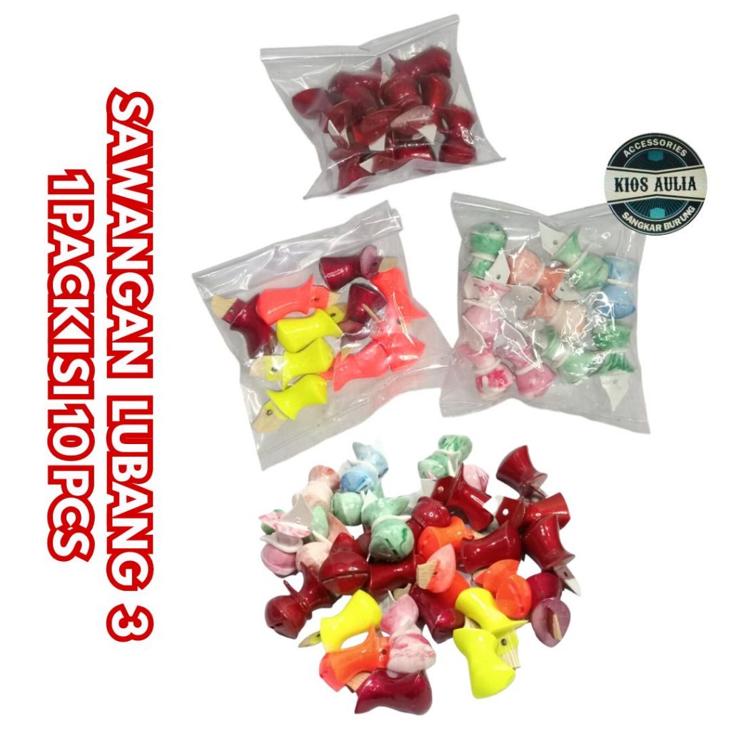 Jual SAWANGAN LUBANG 3 SULINGAN SEMPRITAN HATONG MERPATI | 1PACK ISI 10 ...