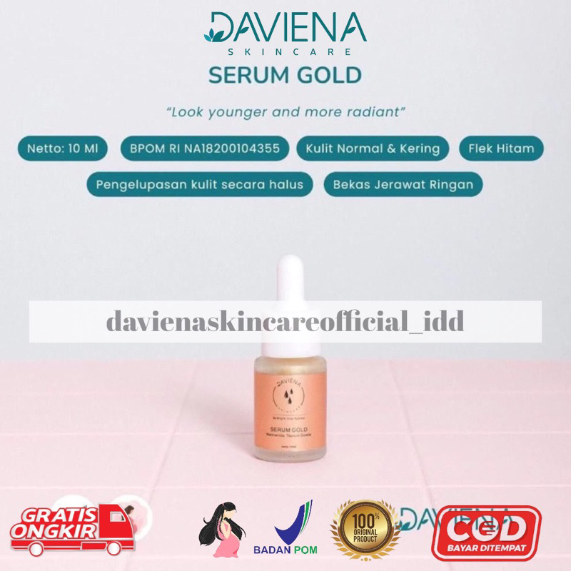 Jual Serum Gold Daviena Skincare Deviena Davina Devina Skincare ...