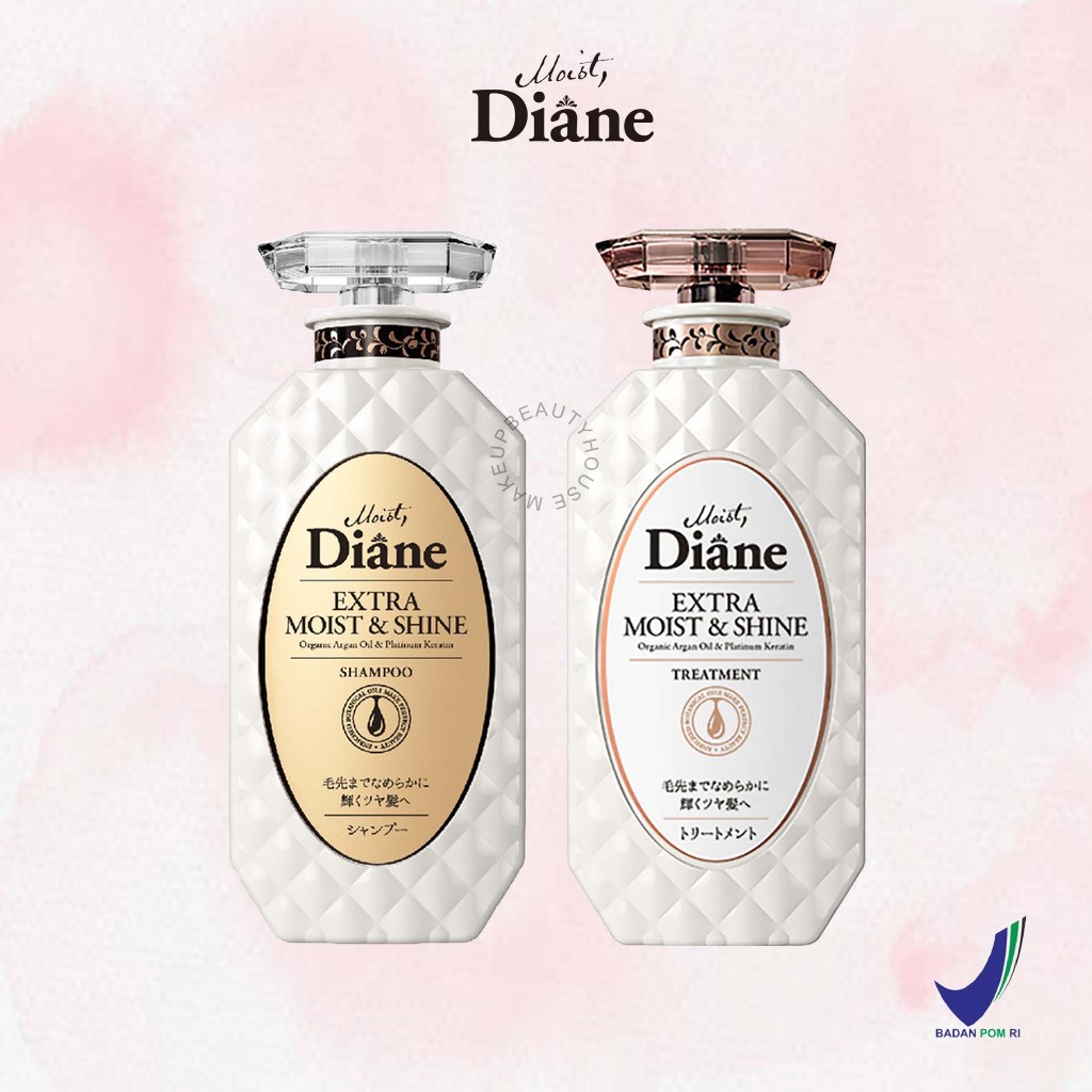 Jual MOIST DIANE Extra Moist & Shine Shampoo / Treatment 450ml | Shopee ...