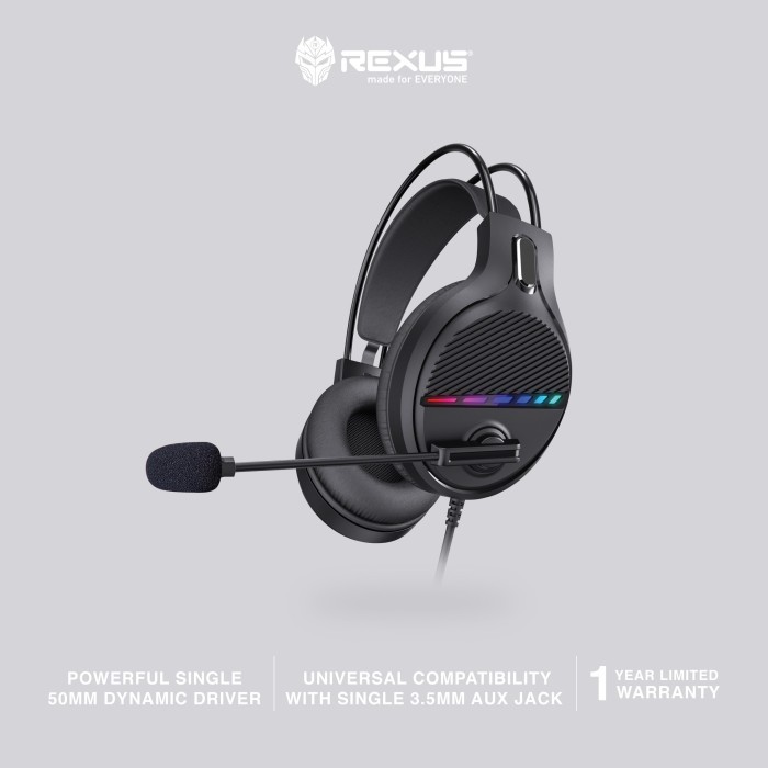 Jual Rexus Vonix F29 / F-29 RGB Multiplatform Gaming Headset | Shopee ...