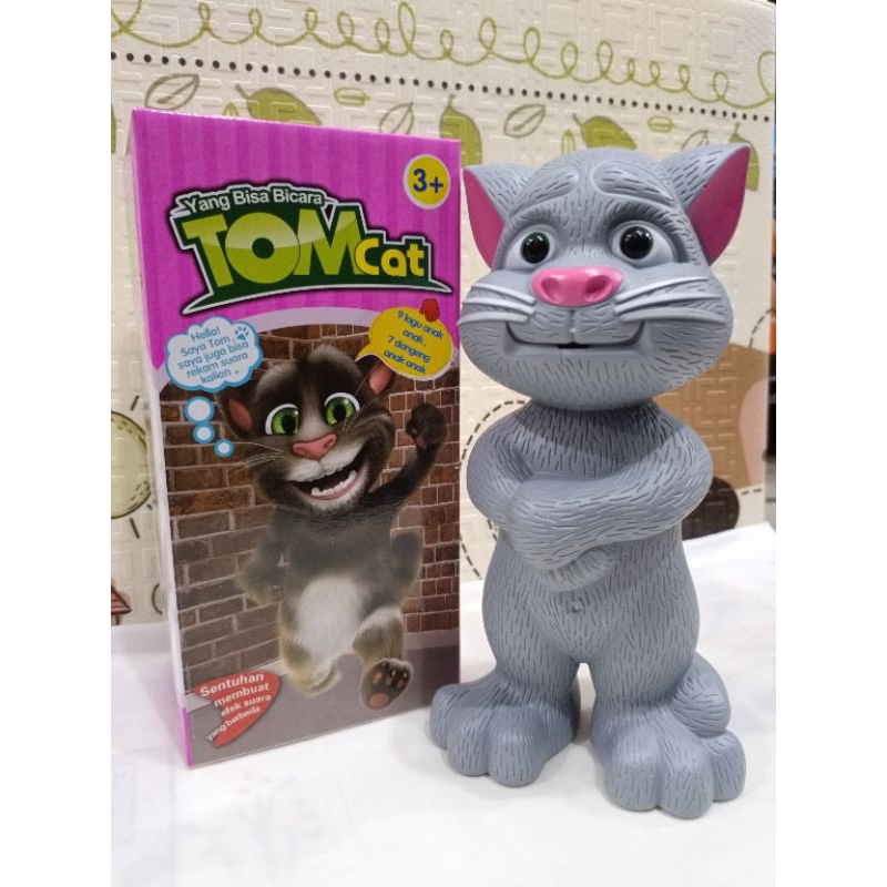 Jual TALKING TOM CAT MAINAN ANAK BISA REKAM SUARA DAN MENYANYI | Shopee ...