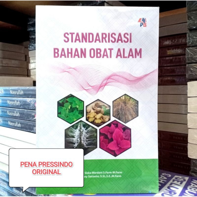 Jual BUKU STANDARISASI BAHAN OBAT ALAM - TATIANA SISKA WARDANI ...