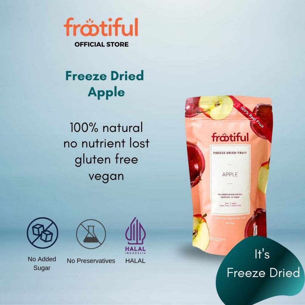 Jual Freeze Dried Fruit Apel 15gr | Shopee Indonesia