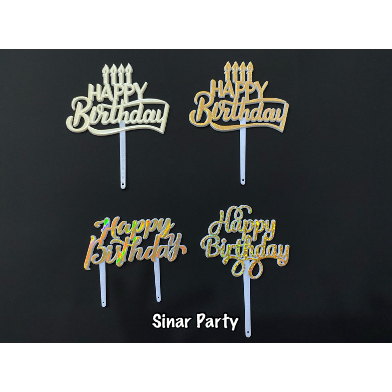 Jual Topper Cake HBD Kecil | Shopee Indonesia