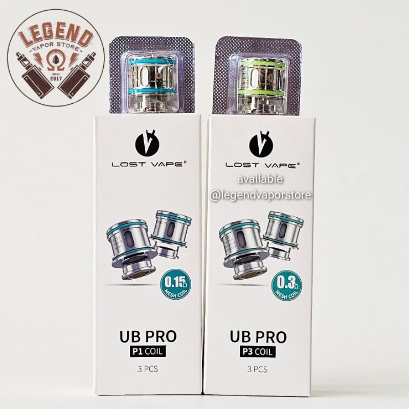 Jual UB PRO COIL 0.15 / 0.3 OHM AUTHENTIC By LOST VAPE (HARGA SATUAN ...