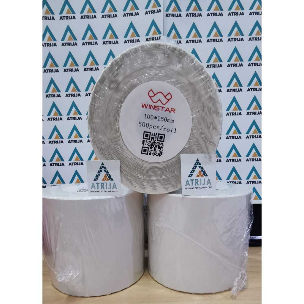 Jual Label Sticker Thermal Barcode 100x150 mm (10x15 cm) | Shopee Indonesia