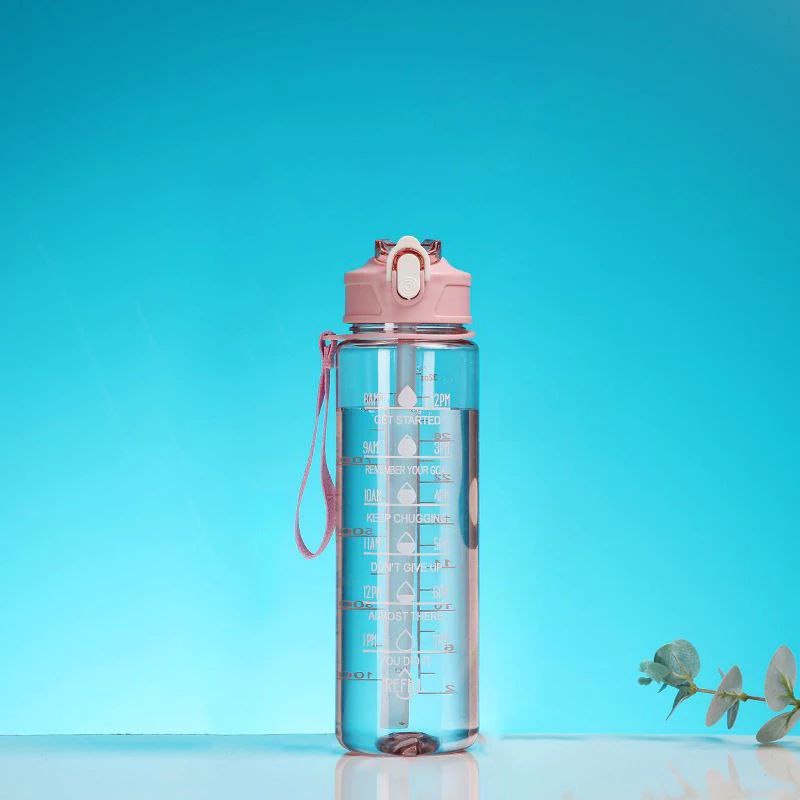 Jual Botol minum 900ml botol transparan botol olahraga botol portable ...