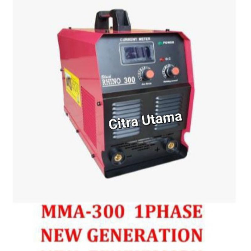 Jual Mesin Las Inverter Rhino MMA 300A 300 A Rhino MMA 300 1ph 1 phase ...