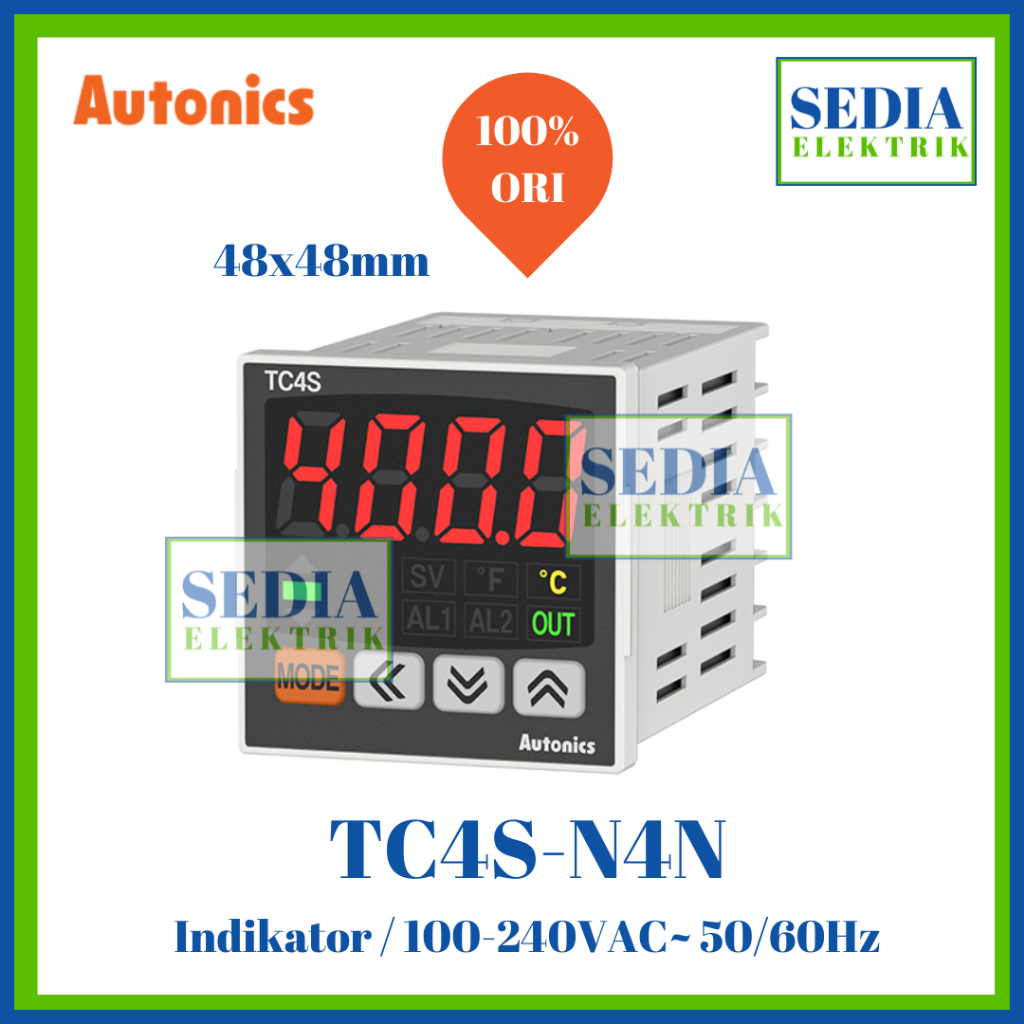 Jual AUTONICS TC4S-N4N TC4S N4N TEMPERATURE CONTROLLER | Shopee Indonesia