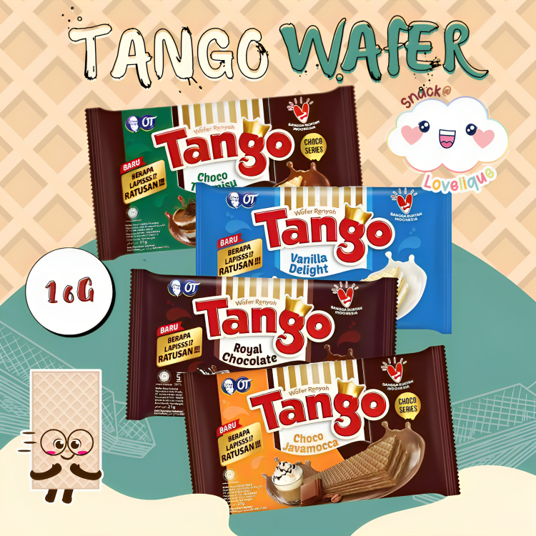 Jual Tango Wafer 16gr All Variant - Waffer Tango ( Coklat / Vanilla ...