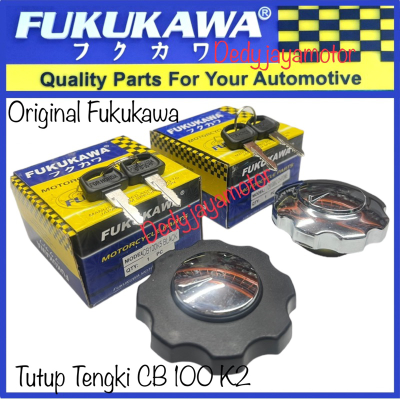 Jual Tutup Tangki Tengki Honda CB 100K2 Chrome Original Fukukawa Tutup ...