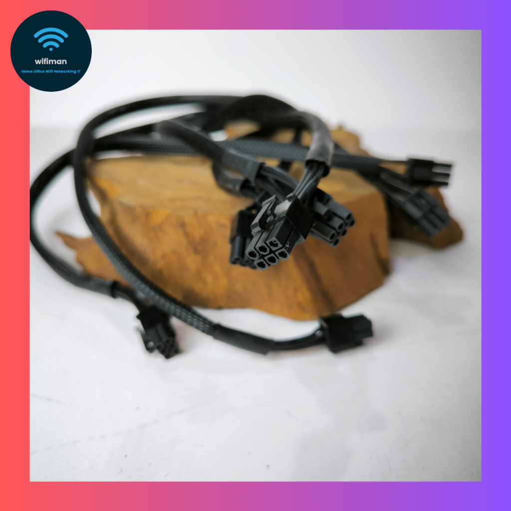 Jual Braided Kabel Extension 20cm 6pin dan 8pin PCIE GPU VGA 6 8 pin ...
