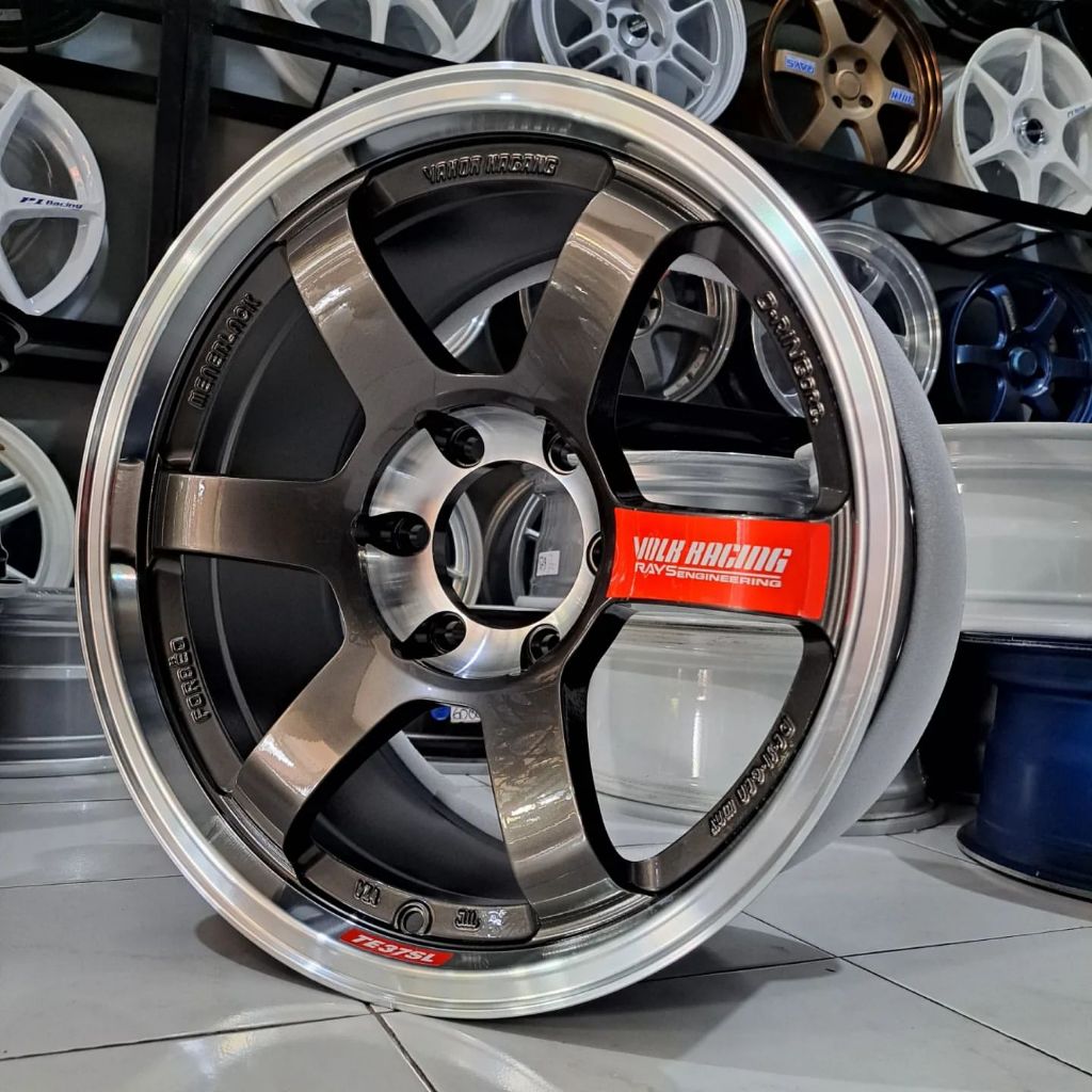 Jual velg TE37 Progresive ring 18 pcd 6x139,7 velg mobil pajero fortuner r18 gratis ongkir ...