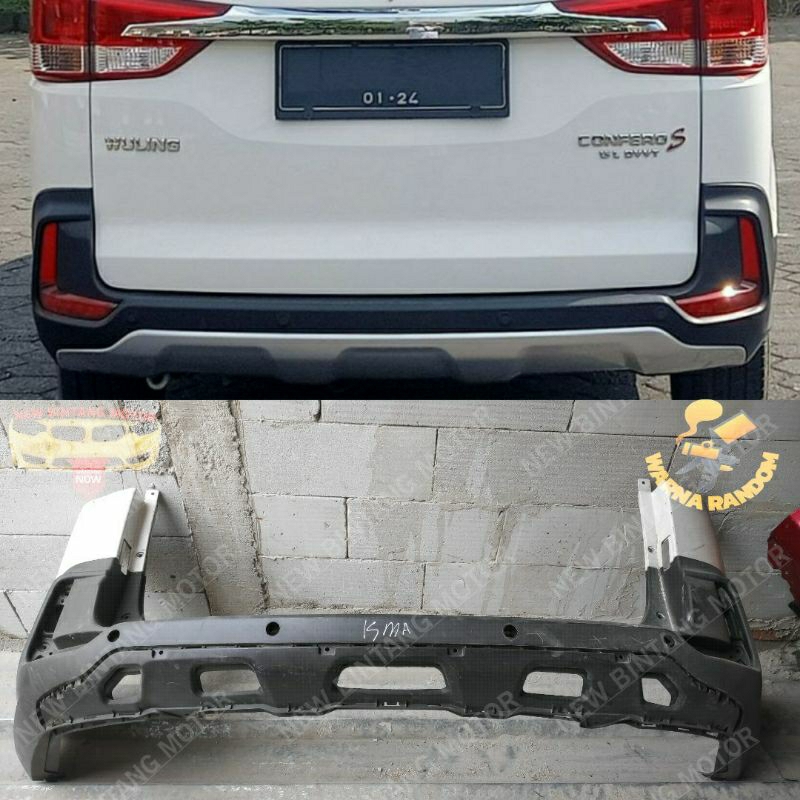 Jual Bumper belakang wuling confero S 2017 2021 original | Shopee Indonesia