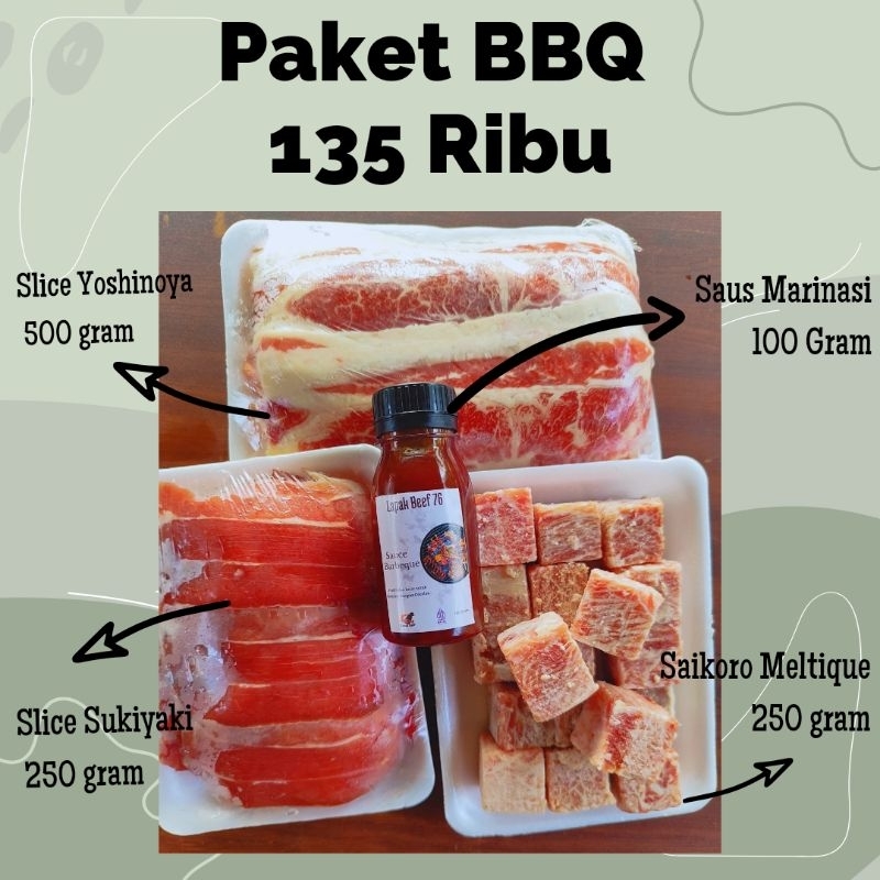 Jual PAKET BBQ 135 Ribu TerMURAH PRAKTIS | Shopee Indonesia