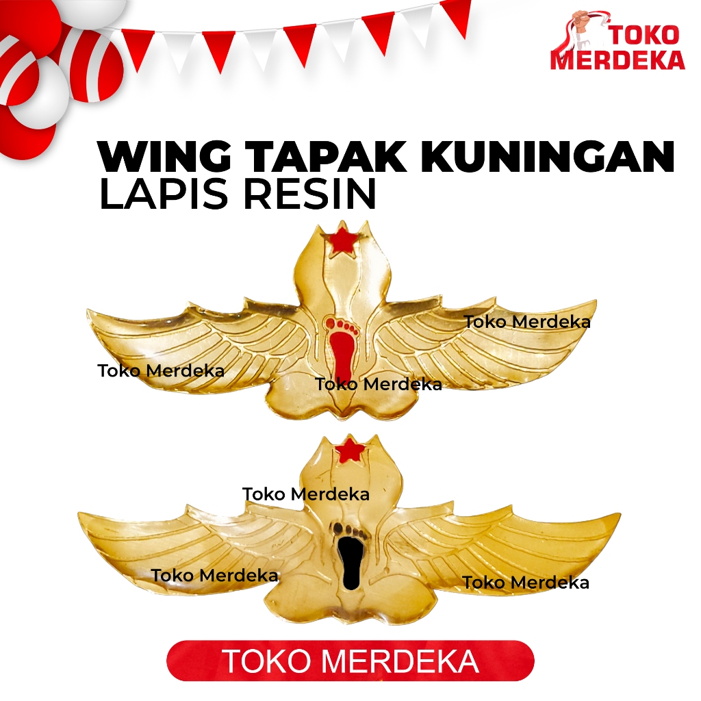 Jual Wing Tapak / Wing Pramuka / Wing Tapak Merah / Wing Tapak Hitam ...