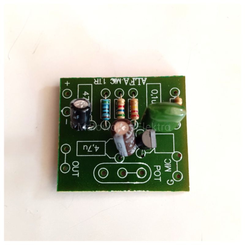 Jual Kit Preamp Mic Alfa 1 Transistor | Shopee Indonesia