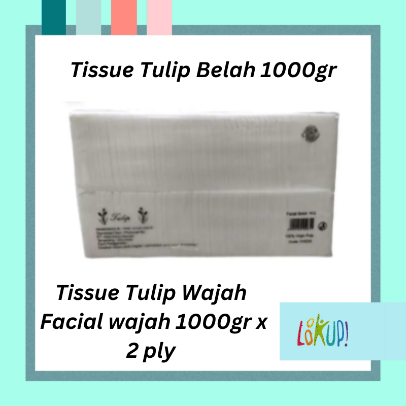 Jual BELAH TULIP / TISU TISSUE BELAH 1Kg / TULIP Tisu Meja Makan ...