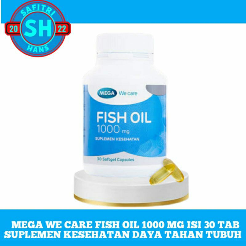 Jual MEGA WE CARE FISH OIL 1000 MG BOTOL ISI 30 KAPSUL | Shopee Indonesia