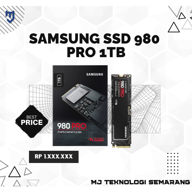 Jual Samsung SSD 980 PRO 1TB M.2 PCIe Gen4x4 | Shopee Indonesia