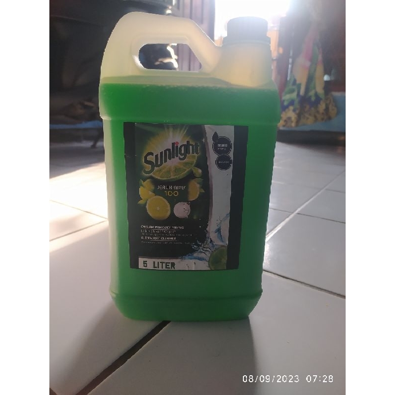 Jual Sabun Cuci Piring Sunlight/kemasan 5L | Shopee Indonesia