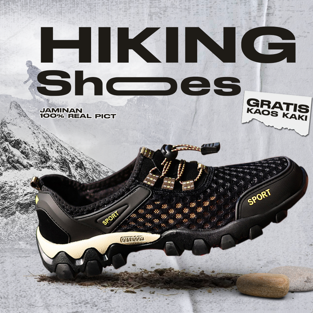 Jual DRAGON02 Sepatu Pria Outdoor Hiking Shoes Cowok Sepatu Gunung ...