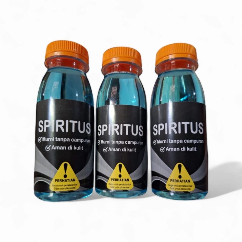 Jual spiritus 100ml / spirtus biru / bunsen spirtus 100ml / peralatan ...