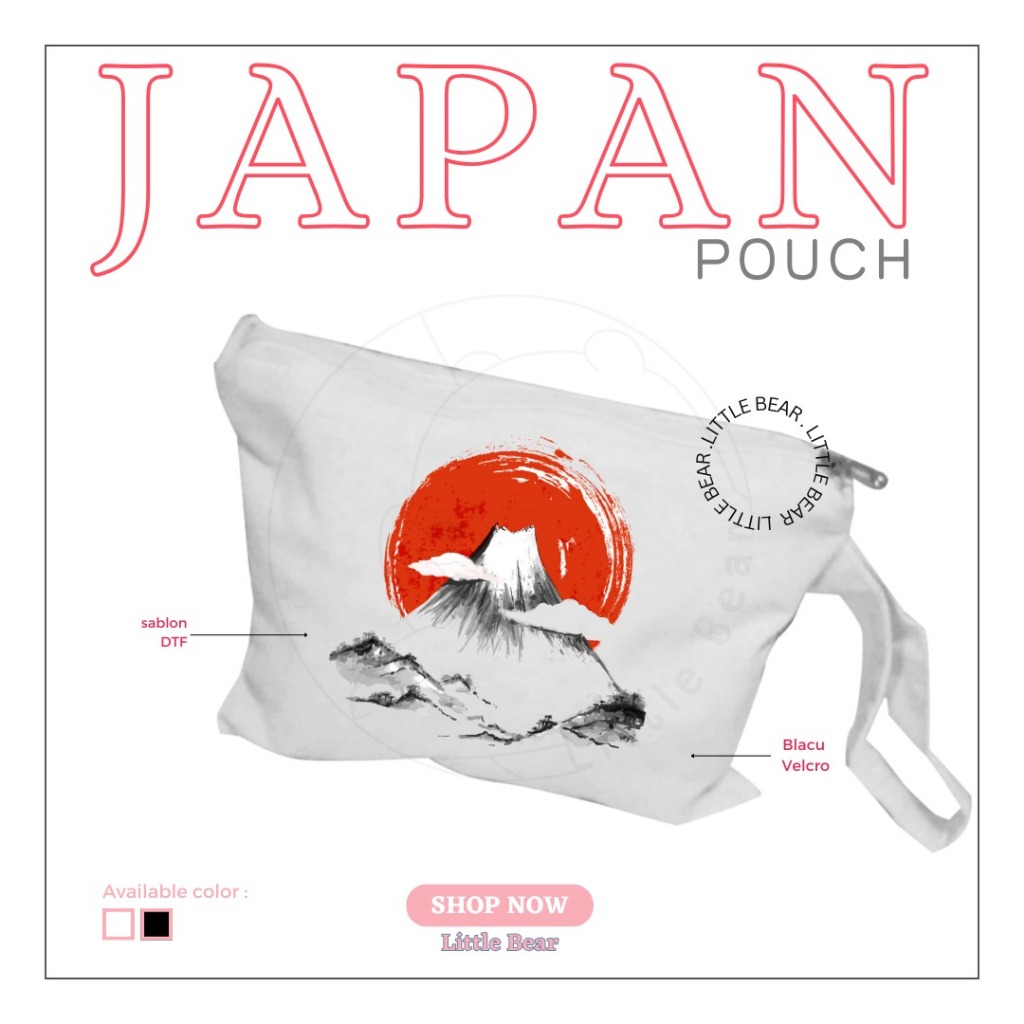 Jual Littlebear Pouch Japan/Jepang, Dompet Kecil Souvenir Oleh Oleh ...
