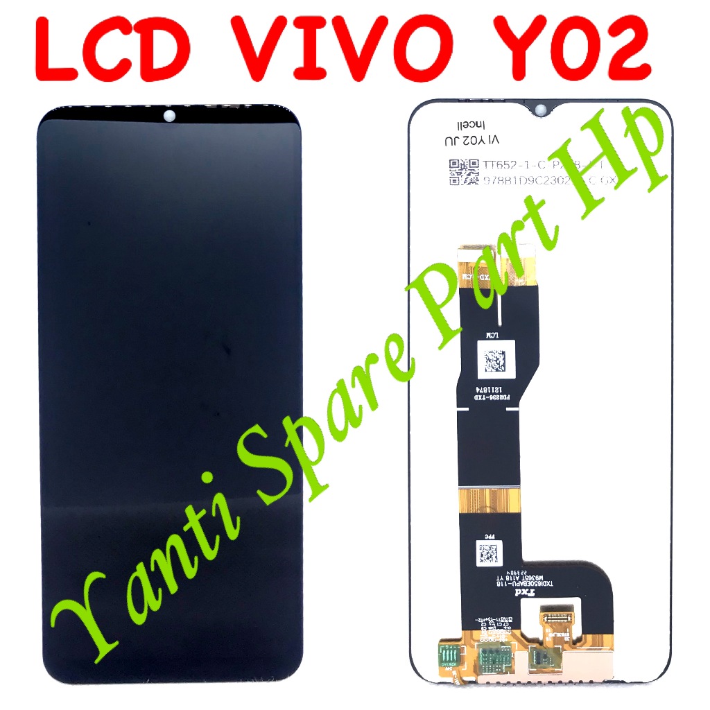 Jual Lcd Touchscreen Vivo Y02 Fullset New Produk | Shopee Indonesia