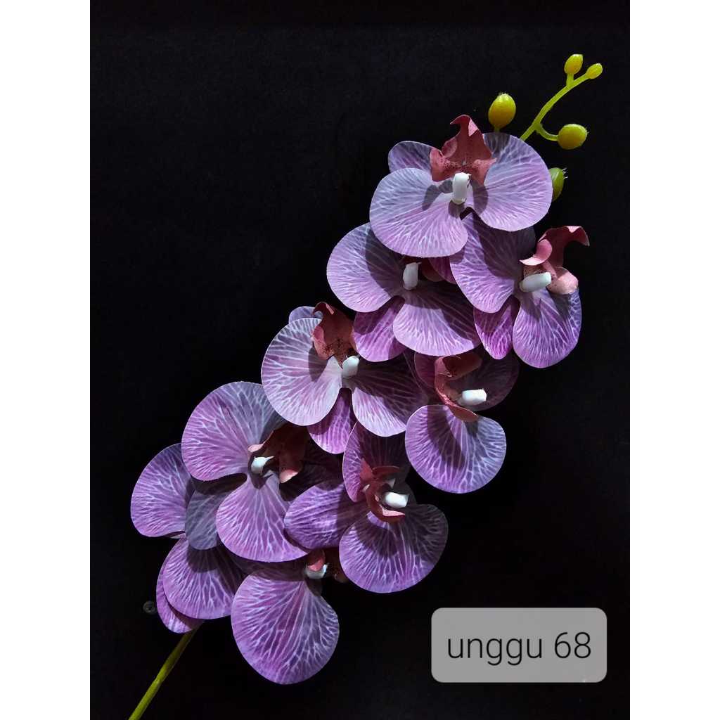 Jual BUNGA ANGGREK ARTIFICIAL PREMIUM PALSU PLASTIK DEKORASI | Shopee ...