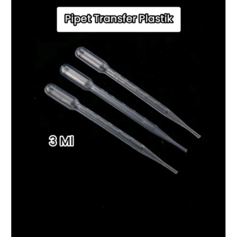 Jual Pipet tetes ukuran 3 ML/ pipet tetes plastik | Shopee Indonesia