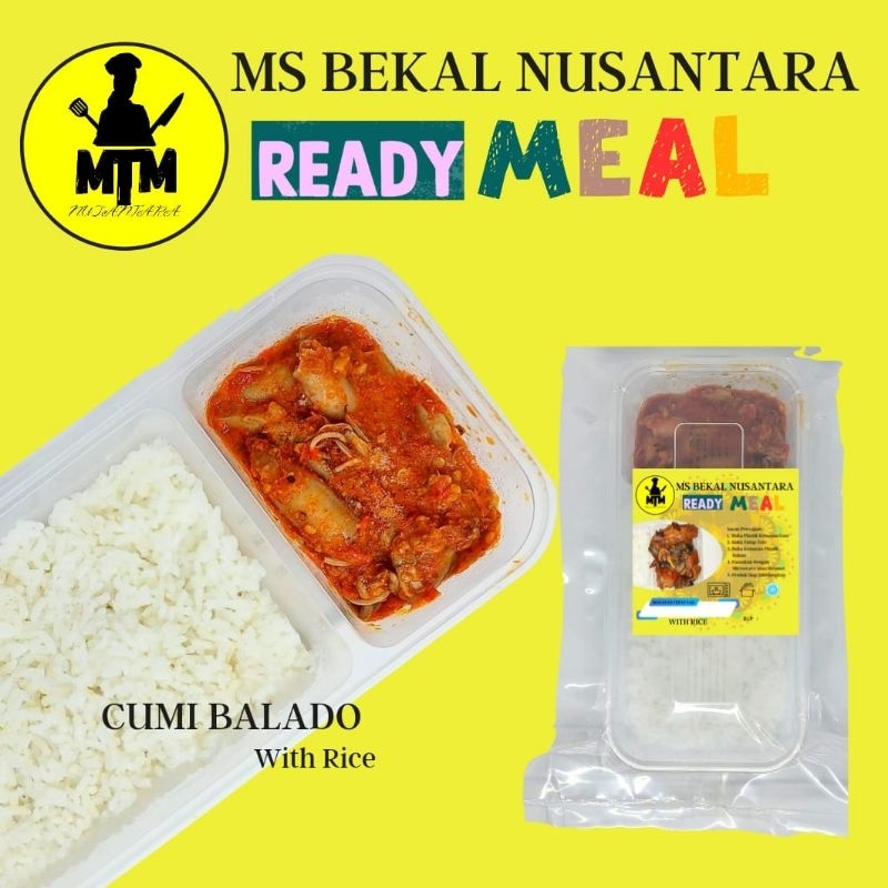 Jual Ms Bekal Nusantara frozen nasi box ready meal ready to eat Nasi ...