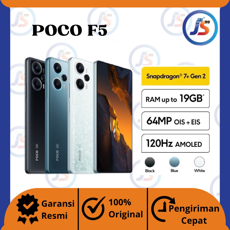 Jual Xiaomi Poco F5 8/256gb + 12/256gb Garansi Resmi | Shopee Indonesia