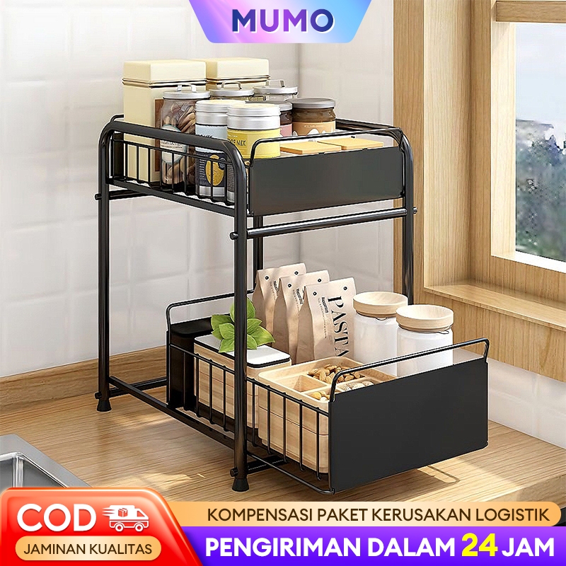 Jual Rak Kabinet Lemari Dapur Keranjang Geser Rak Tarik Rak Dapur Rak ...