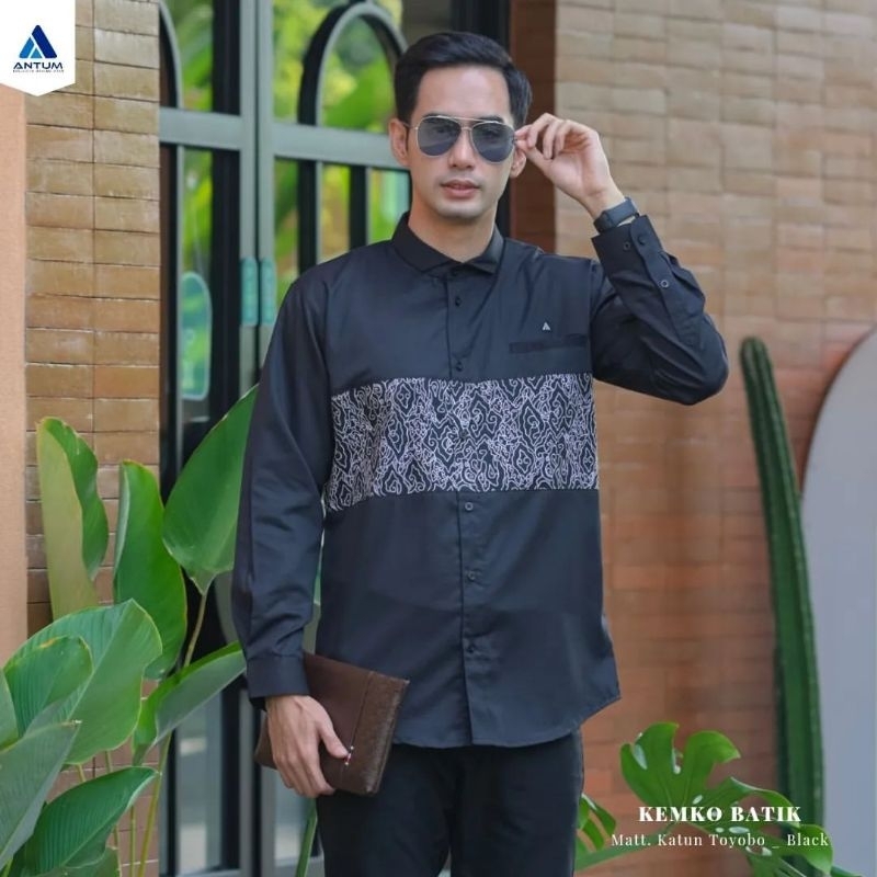 Jual ANTUM - Kemko Motif Batik Premium Lengan Panjang Manset Dewasa ...
