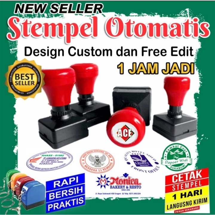 Jual Stempel, Stempel Logo, Stempel lunas, stempel nama, stempel tanda tangan, Stempel otomatis ...