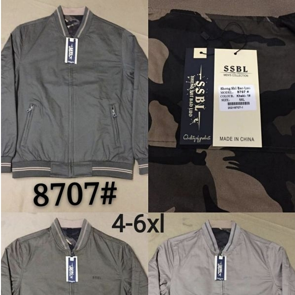 Jual JAKET PRIA DEWASA MODEL SLIM FIT SLETING DEPAN BAHAN KATUN TEBAL ...
