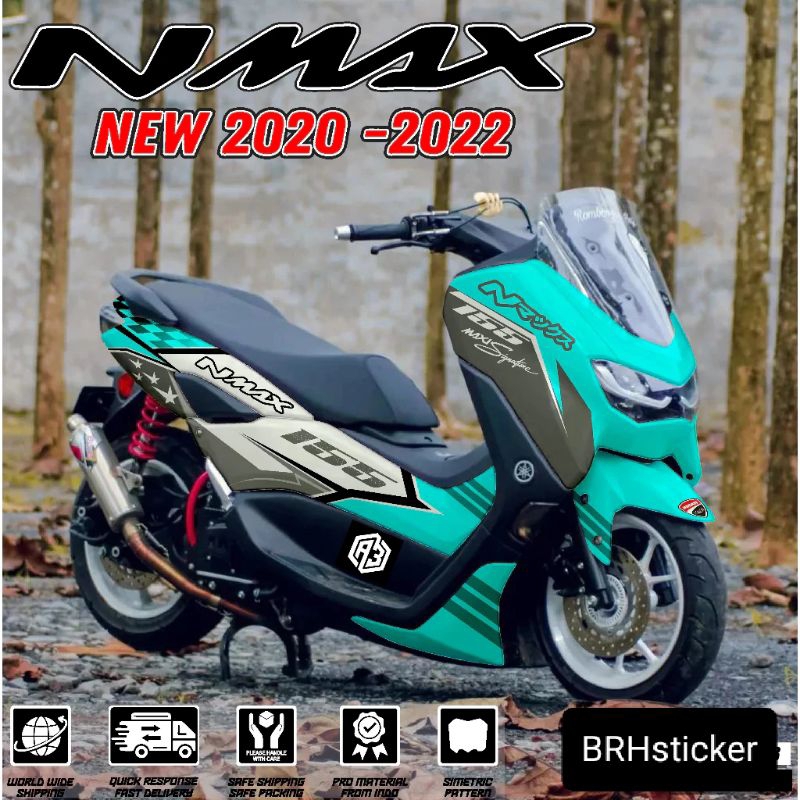 Jual sticker decal full body yamaha nmax new dekal full blok nmax new ...