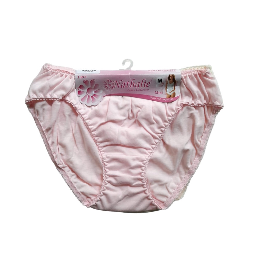 Jual 3pcs CD Celana Dalam NATALIE DEWASA MINI Kode NTK 02 - Pakaian ...