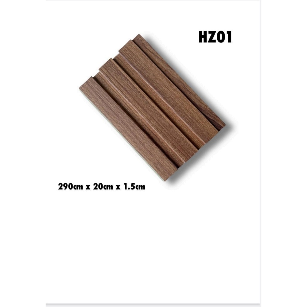 Jual Wallpanel WPC Wood Panel Kisi Kisi Kayu // Wood Panel WPC / Wall ...