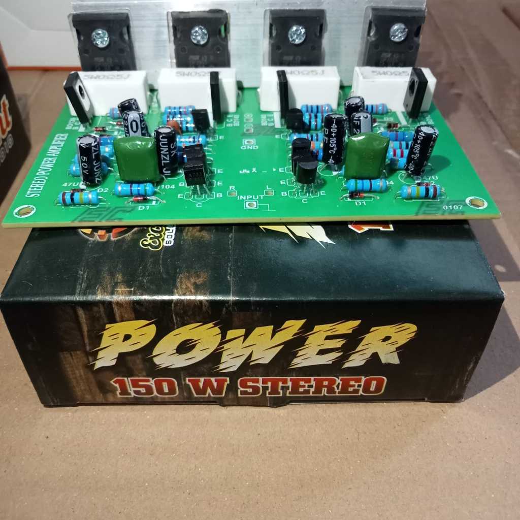 Jual POWER DRIVER 150 W MONO & POWER DRIVER 150 W STEREO | Shopee Indonesia