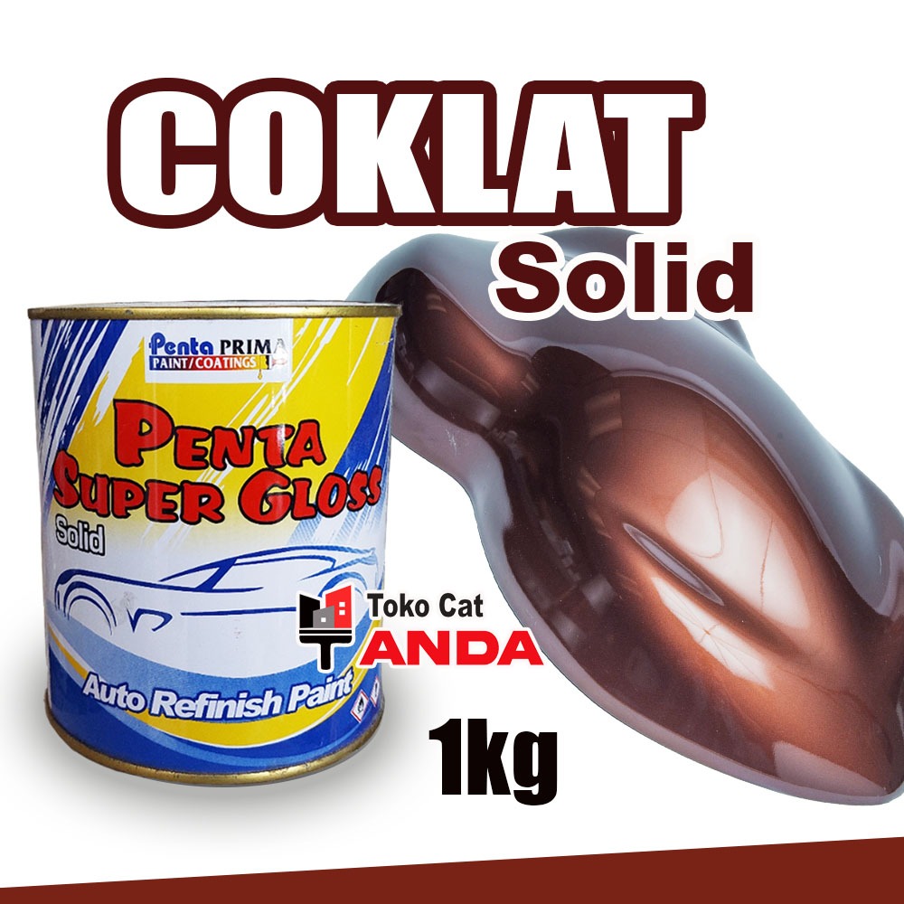 Jual Cat Penta Coklat Cooper Brown 2725 1kg - Cat Duco Coklat Solid ...