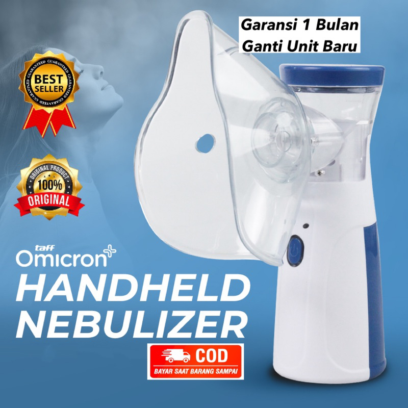 Jual NEBULIZER MESH MINI INHALER PORTABLE ELECTRIC BATERAI TERAPI ...