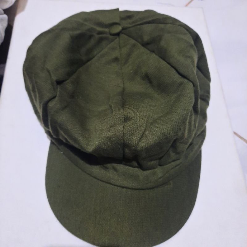 Jual topi apolo Mario Bros newsboy Luigi hat topi lukis dewasa | Shopee ...